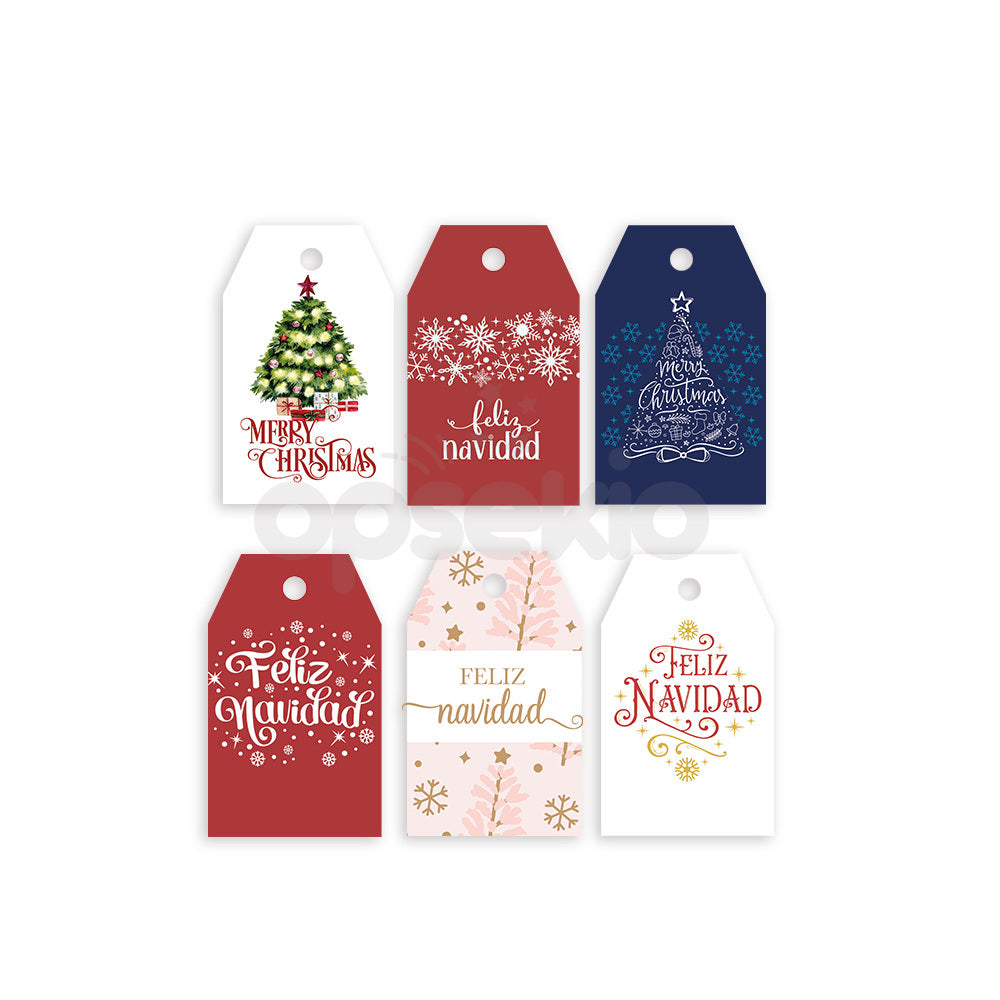 Caja Para Galletas Navideñas Opsekio